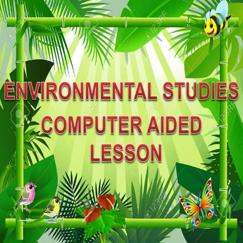 Environmental studies 4th std lesson 'ear to ear' | PPTX