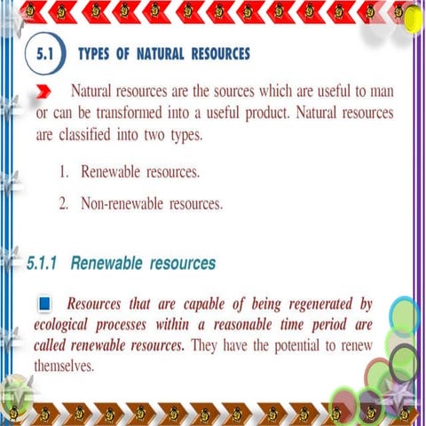 environmental science - natural resources | PPTX