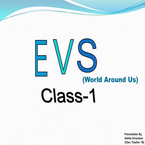 EVS Class one CBSE curriculum Chapter DEMO.pdf