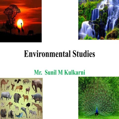 ENVIRONMENTAL STUDIES | PPT
