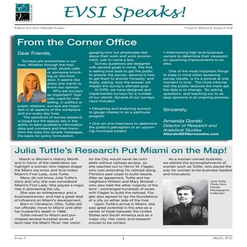 EVSI Speaks! - March 2012 | PDF | Social Networking | Internet