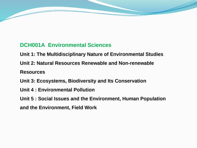 Environment and its segments | PPTX