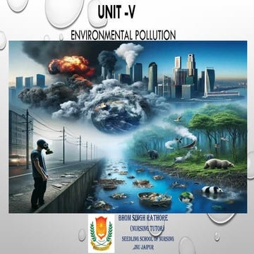 EVS UNIT 5 PPT.pptx_ Environmental pollution | PPTX