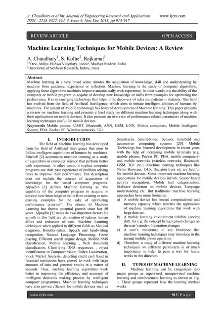 Machine Learning Classification Pptppt