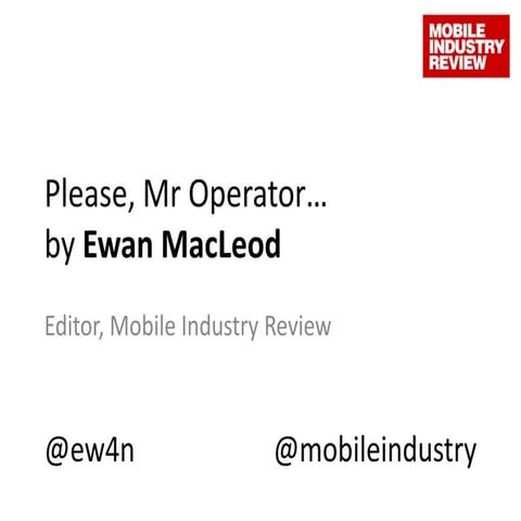 The Big M - Ewan's Presentation | PPT