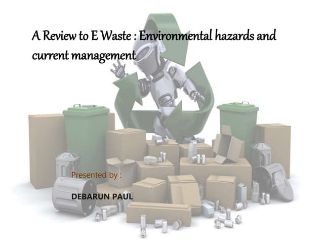 E-Waste - Recycle & Management | PDF