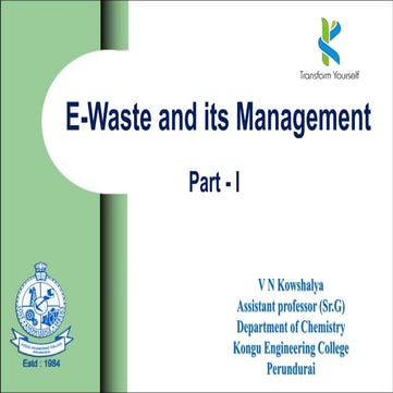 E Waste Management.pptx