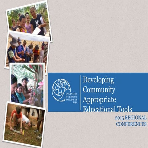 Session 4A - Developing Community Appropriate Educational Training | PPT