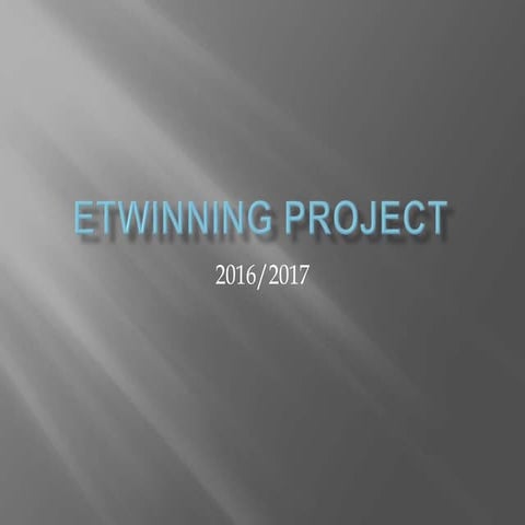 Ewinning project by I4 | PPTX