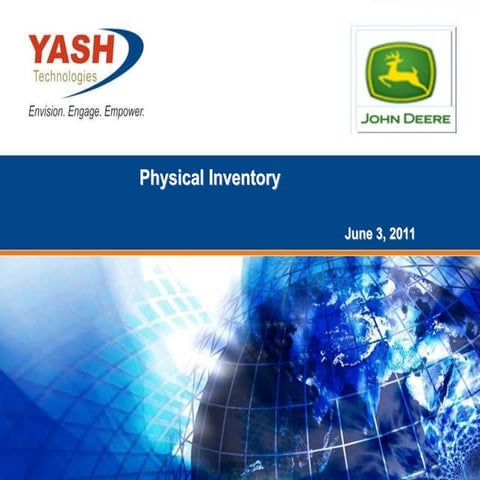 EWM Physical Inventory processing cycle | PPT