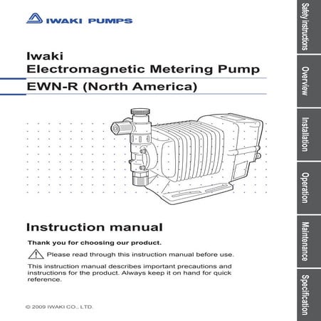 EWN-R Electromagnetic Metering Pump | PDF