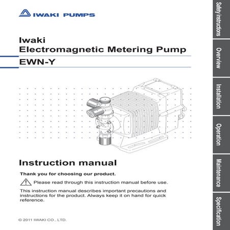 EWN-Y Series Metering Pump | PDF