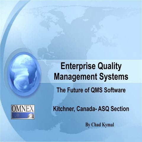 Ew qms asq_kitchner | PPT