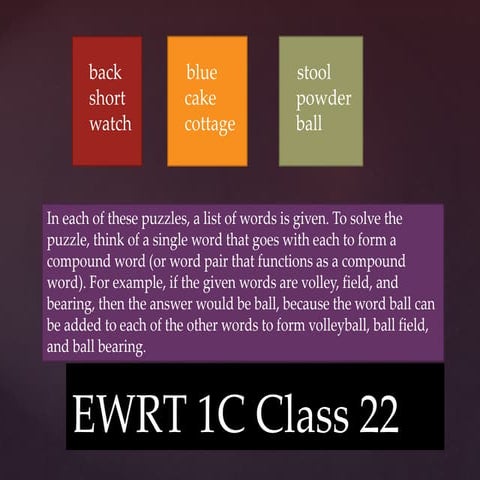 Ewrt 1 c class 22 trauma | PPTX