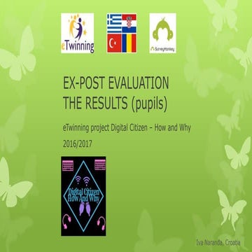 Ex-post evaluation - Digital Citizen - How and Why | PPT