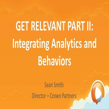 ExactTarget Connections Adobe Analytics & ExactTarget Integration | PPTX