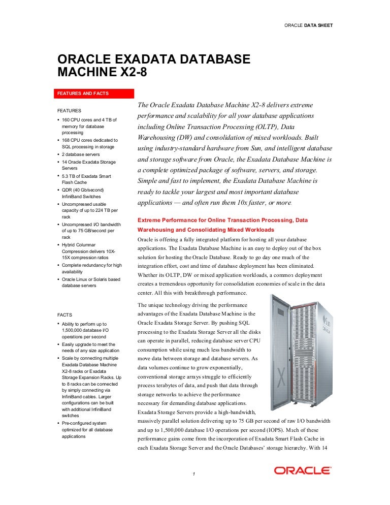 Oracle Exadata Database
