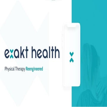 Exakt Health Pitch Deck | PDF
