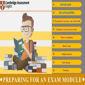 preparing for an exam module | PPTX