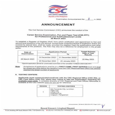ExamAnnouncement11s2022_Conduct of 2023-0326 CSE-PPT.pdf