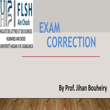 Exam Correction.pptx