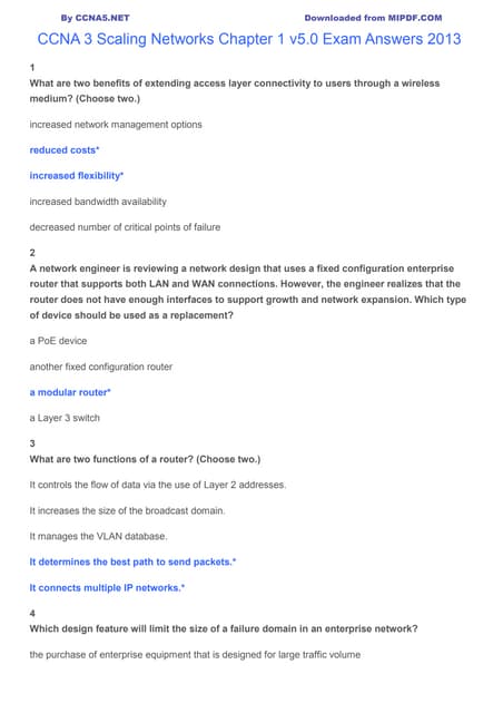 IT Essentials (Version 7.0) - ITE Chapter 5 Exam Answers | PDF