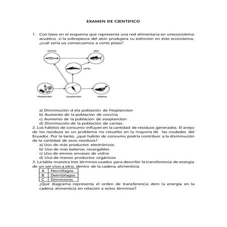 Examen de cientifico | DOCX