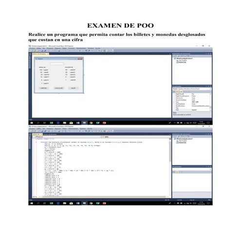 Examen de poo | PDF