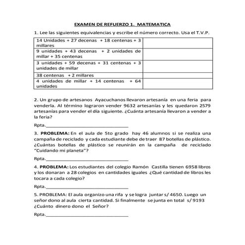 Matemáticas78 División Problemas Soluciones Pdf