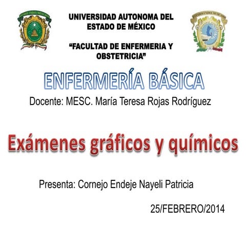 Examenes de laboratorio (BH, QS, TP, TPT, EGO) | PPTX