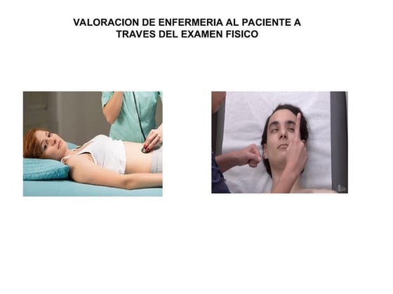 Documentos examen fisico para estudio de enfermería | PPT