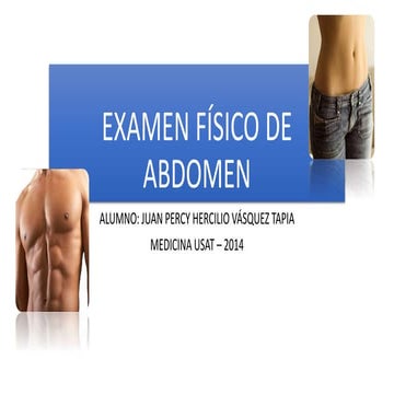 Abdomen en tabla | PDF