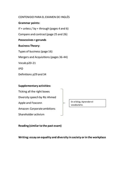 Day 1 student questionnaire | PDF