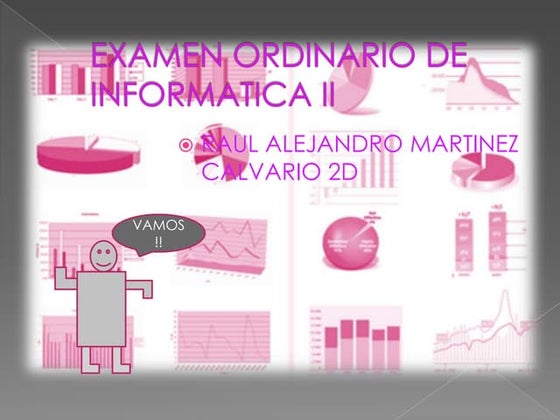 Examen trimestral de informatica ii | PDF