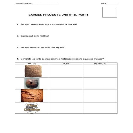 Examen projecte unitat 8 | DOCX