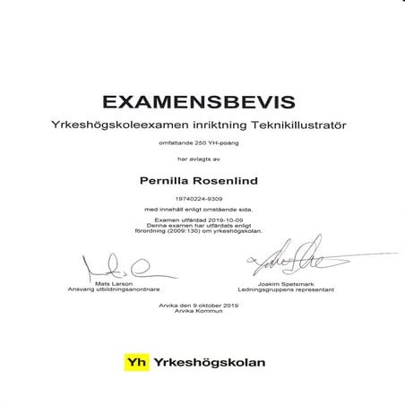 Examensbevis