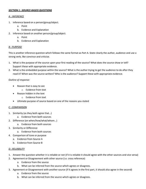 Question And Answer Format