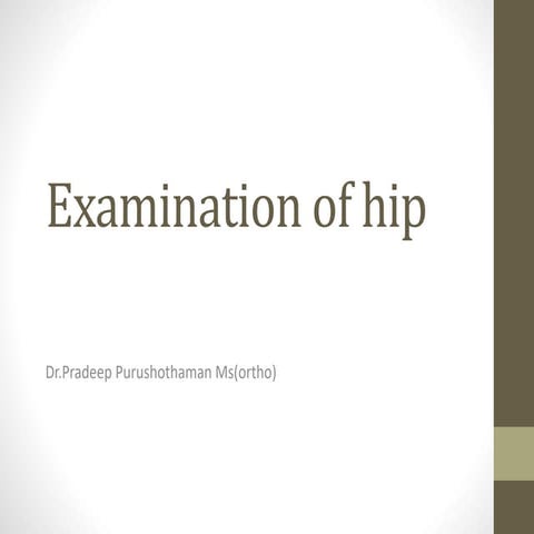 examination of hip .pptx