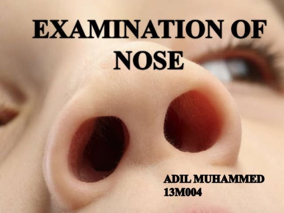 SUBMUCOUS RESECTION OF NASAL SEPTUM (SMR OPERATION) | PPT