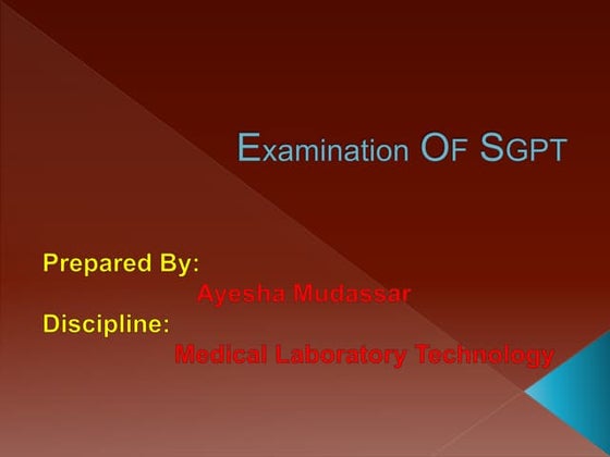 Renal clearance test | PPT
