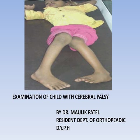 Gait pattern classification in children with cp | PDF