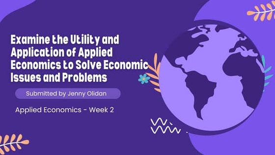 Abm applied economics cg | PDF