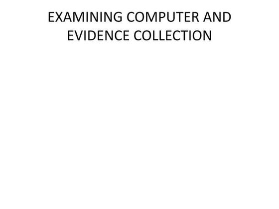 Digital forensics | PPT