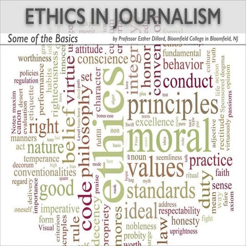 Examining The Journalistic Code of Ethics | PDF