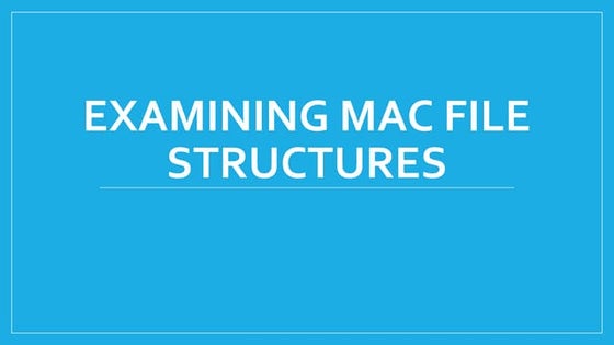 Examining Linux File Structures | PPT