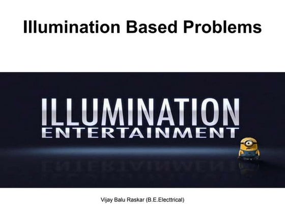 Illumination - Method of calculation | PPT