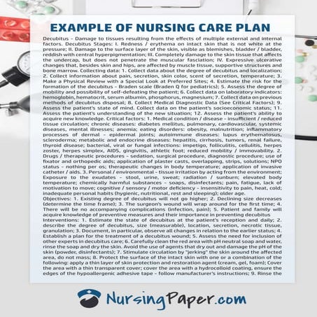 Nursing Capstone Paper Example | PDF