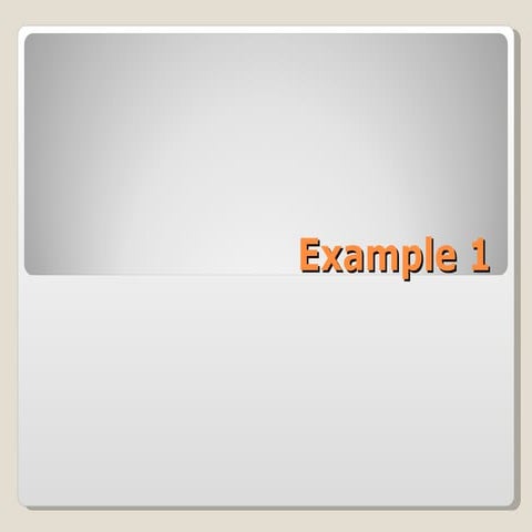 Example 1 slideshare | PPT