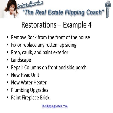Restorations - Example 4 | PPT