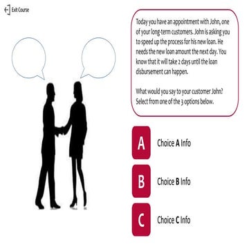 Example branching in e learning | PPT